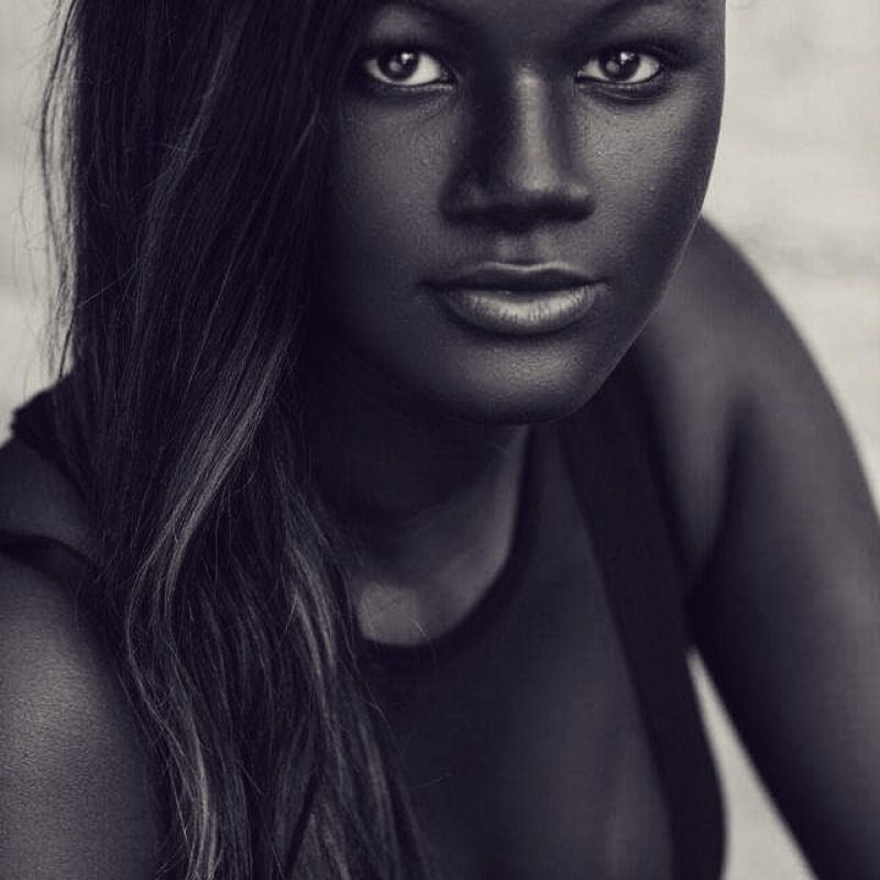 A Pele Desta Modelo Africana é O Que Você Vai Ver De Mais Bonito Hoje