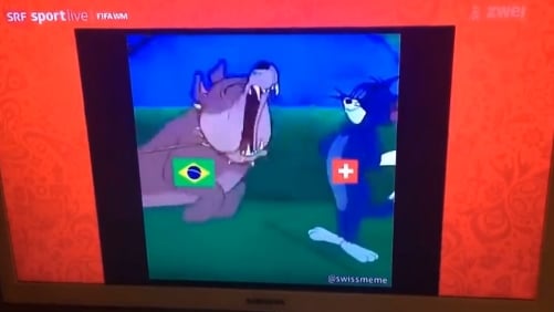 TV da Suíça faz meme com Seleção Brasileira e internautas desafiam ...