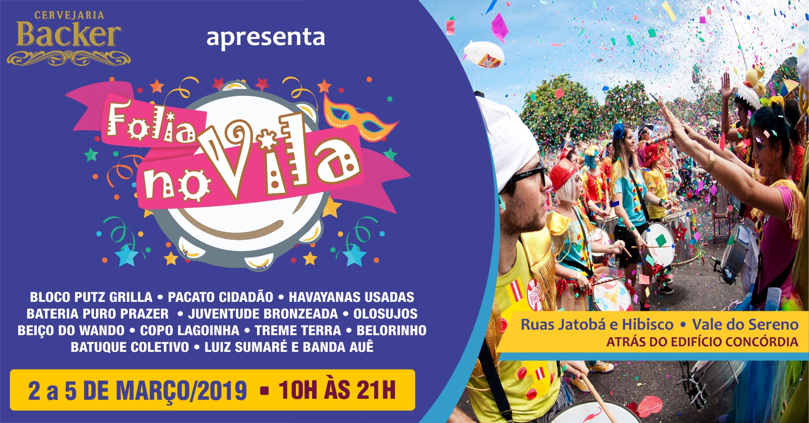 Vila da Serra terá quatro dias de festa com 13 bandas e blocos durante ...