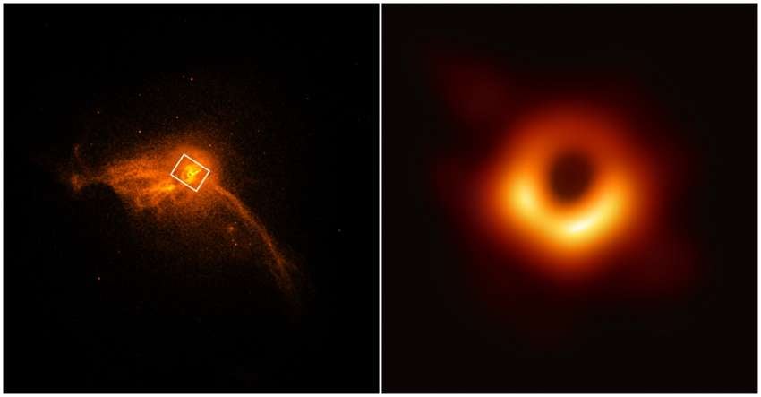 Primeiras imagens de buraco negro já feitas no espaço são divulgadas ...