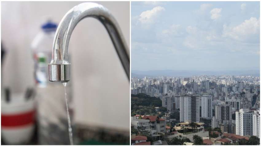 Copasa faz corte emergencial e 16 bairros ficam sem água nesta quarta