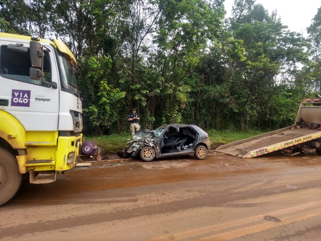 Grave acidente deixa três funcionários da Vale feridos em Minas