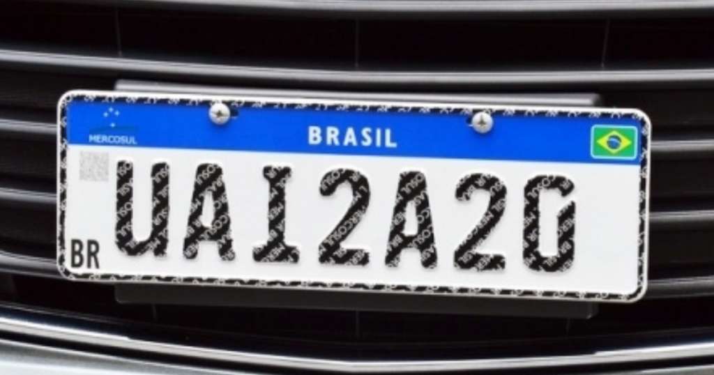 Placas com padrão do Mercosul entram em vigor, a partir de segunda-feira