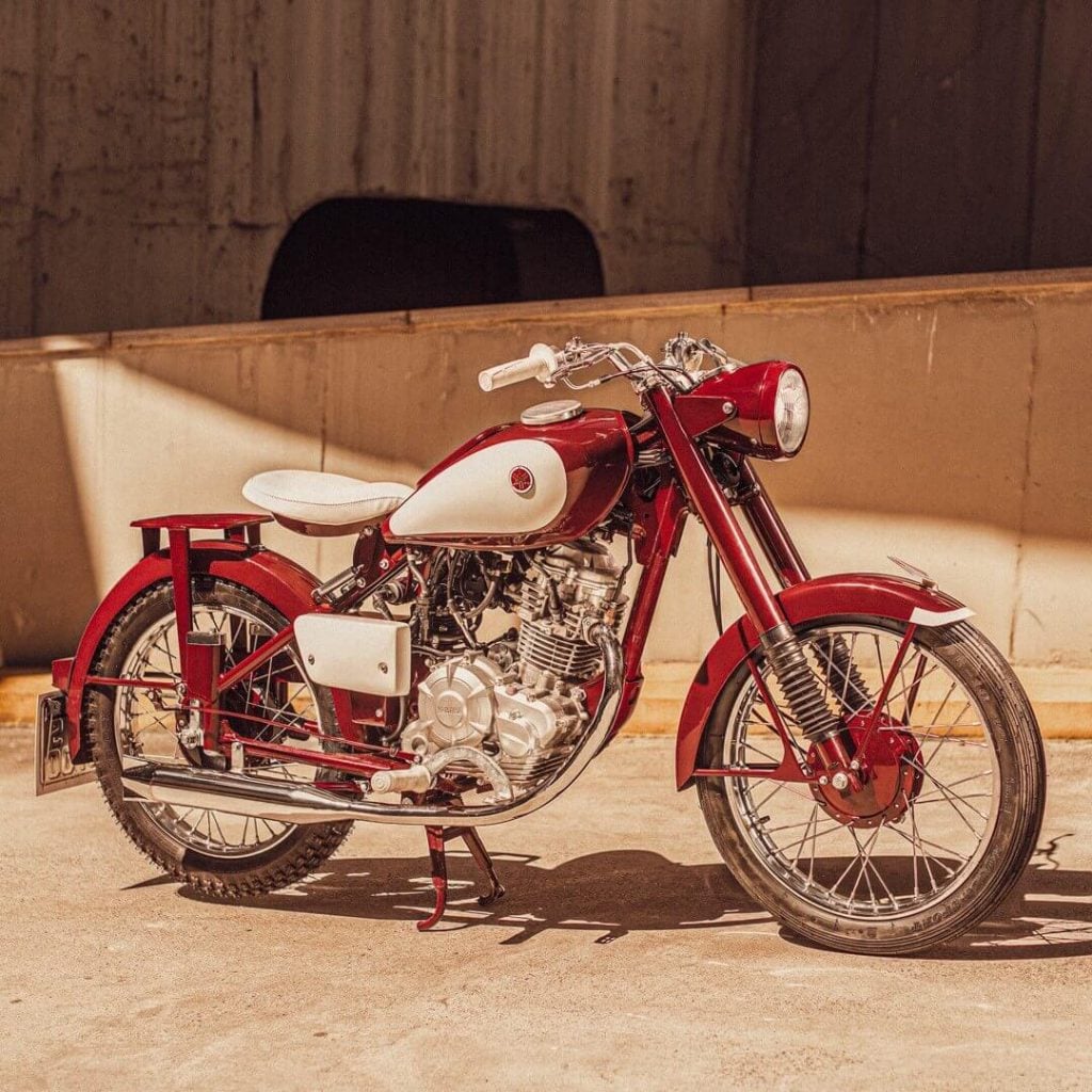 Yamaha recria sua primeira moto para comemorar 50 anos de Brasil