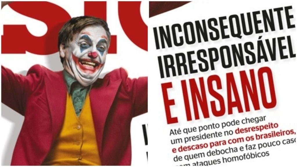 Istoé transforma Bolsonaro no Coringa e divide opiniões na web