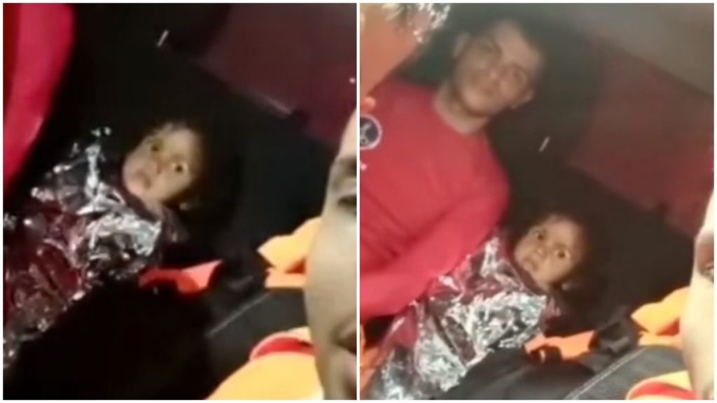 Final feliz! Bombeiros resgatam menina perdida em mata por seis horas