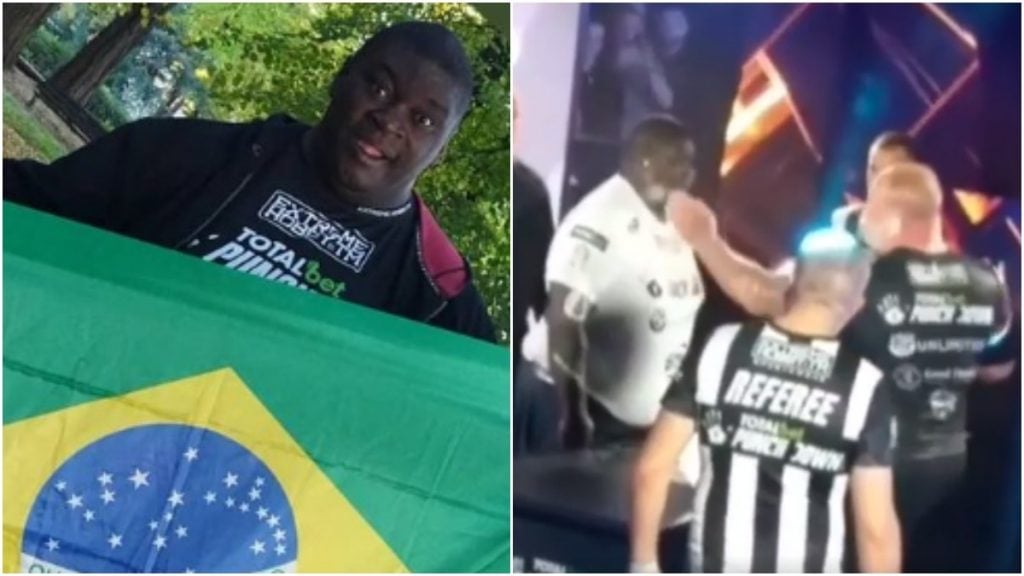 Zuluzinho, ex-lutador de MMA, sofre nocaute em torneio de tapa na cara
