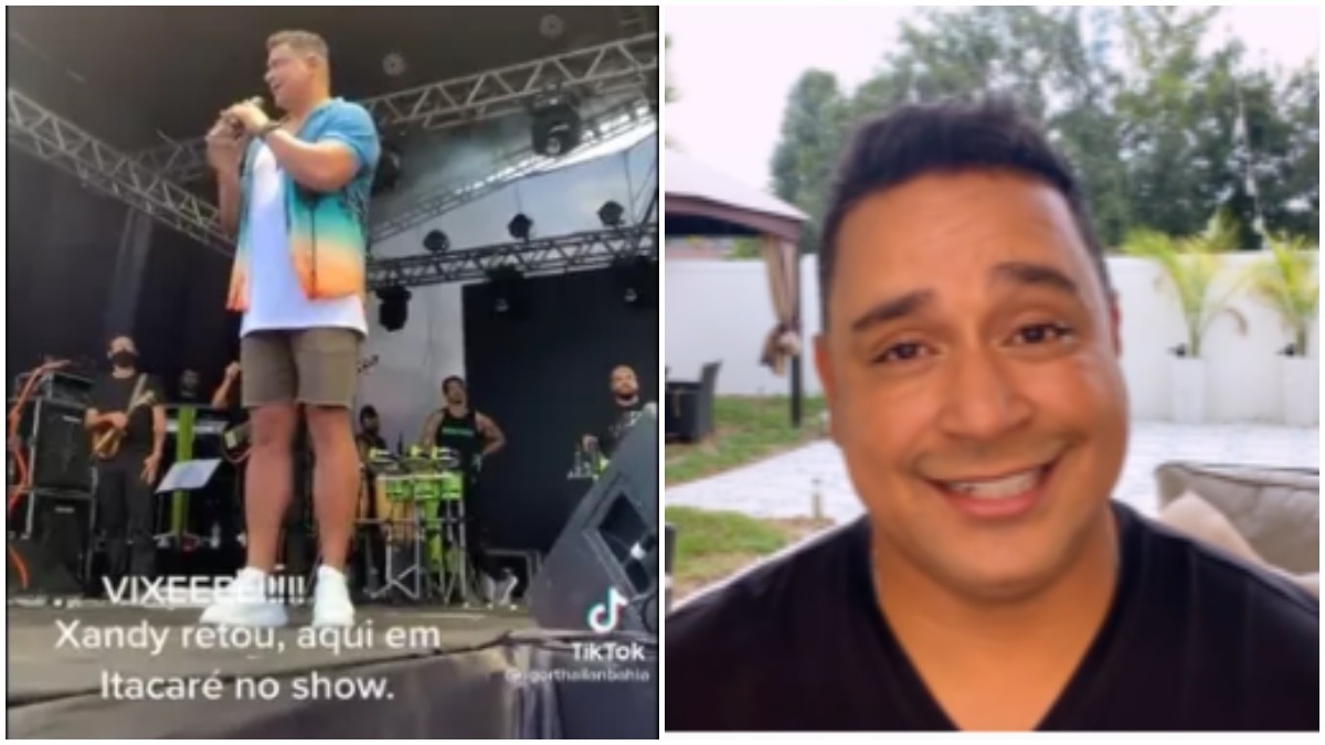 Xanddy interrompe show após ver gestos obscenos de secretário da Bahia