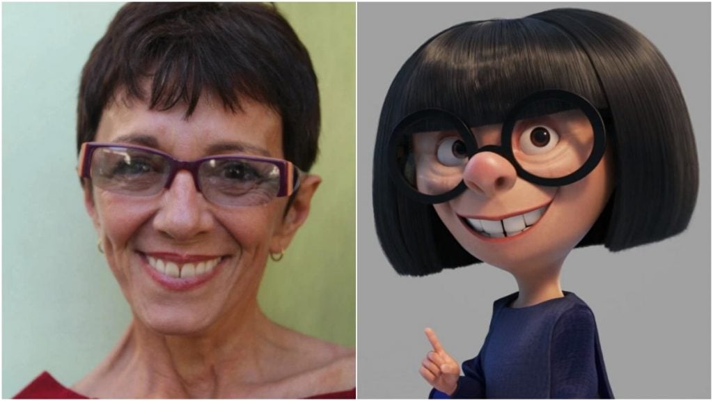 Morre Nádia Carvalho, a eterna Edna Moda de 'Os Incríveis', aos 67 anos