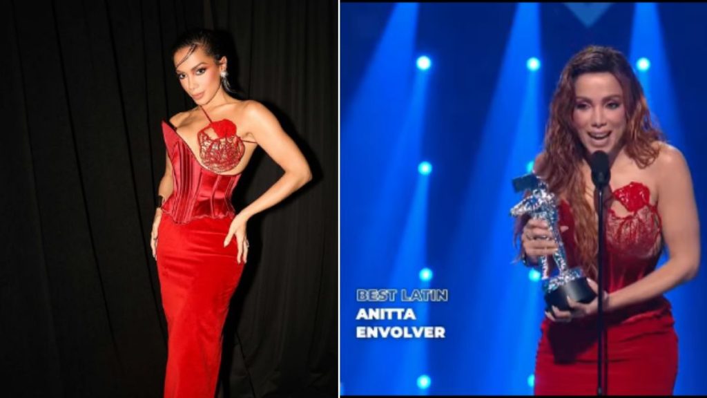 Anitta faz história e se torna 1ª brasileira a vencer o VMA, nos EUA