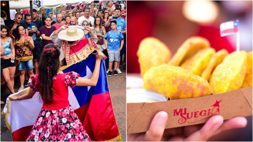 Festa Chilena gratuita traz comida e dança típicas do país a BH