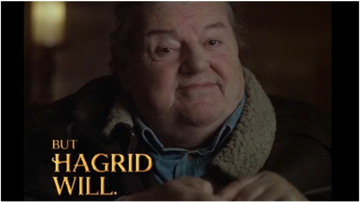 Mensagem gravada por Robbie Coltrane emociona fãs