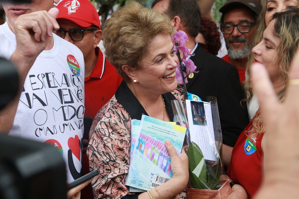 Dilma diz que há 'descontrole' de bolsonaristas ao falar de Zambelli