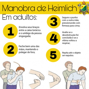 Manobra de Heimlich: Aprenda a realizar técnica