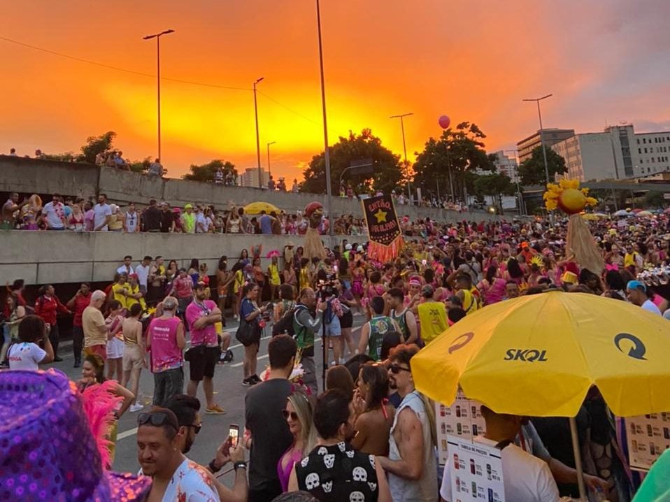 Veja as melhores fotos deste sábado de Carnaval em BH