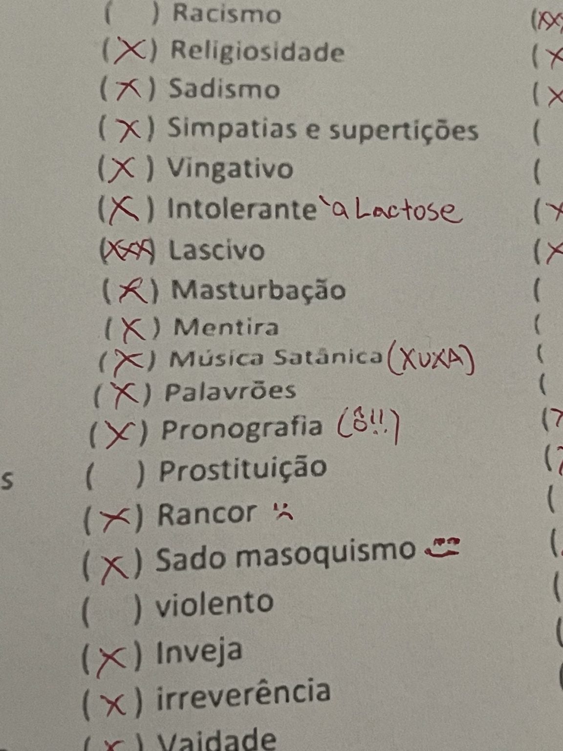 Lista De Pecados Pdf - FDPLEARN