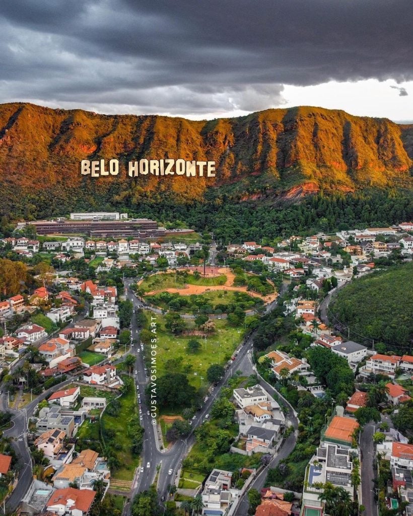 BH vista do alto: Artista 'recria' paisagens típicas da capital mineira