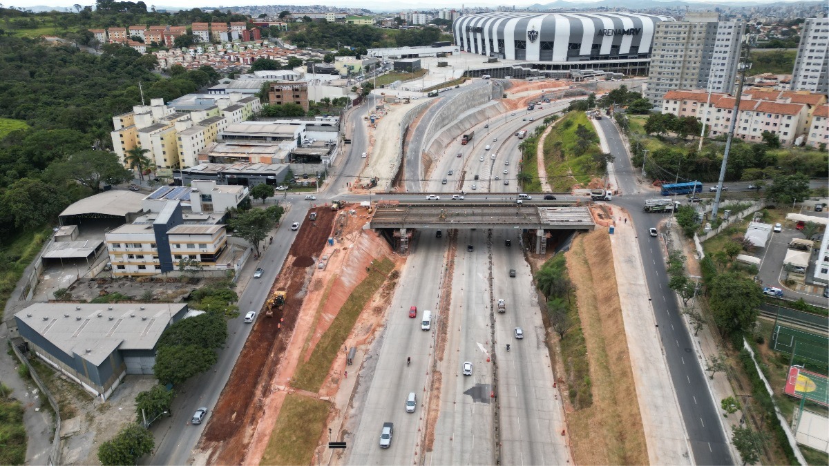 Via Expressa será interditada para obras da Arena MRV