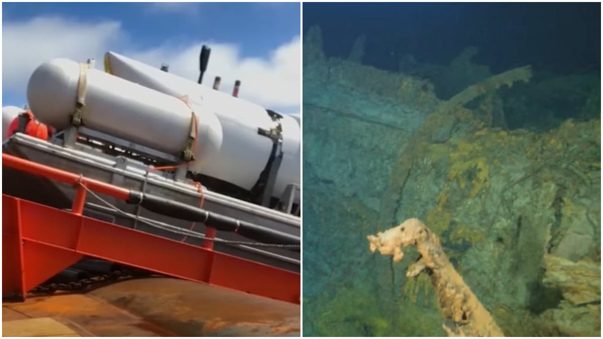 Operação para encontrar submarino rumo ao Titanic continua