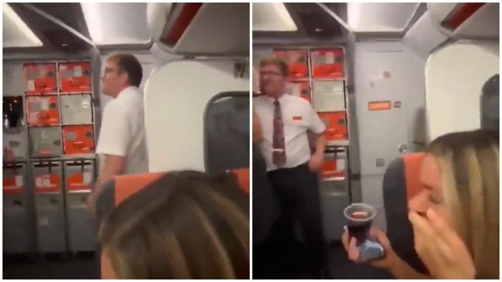 Casal é flagrado em momento íntimo dentro de banheiro de avião