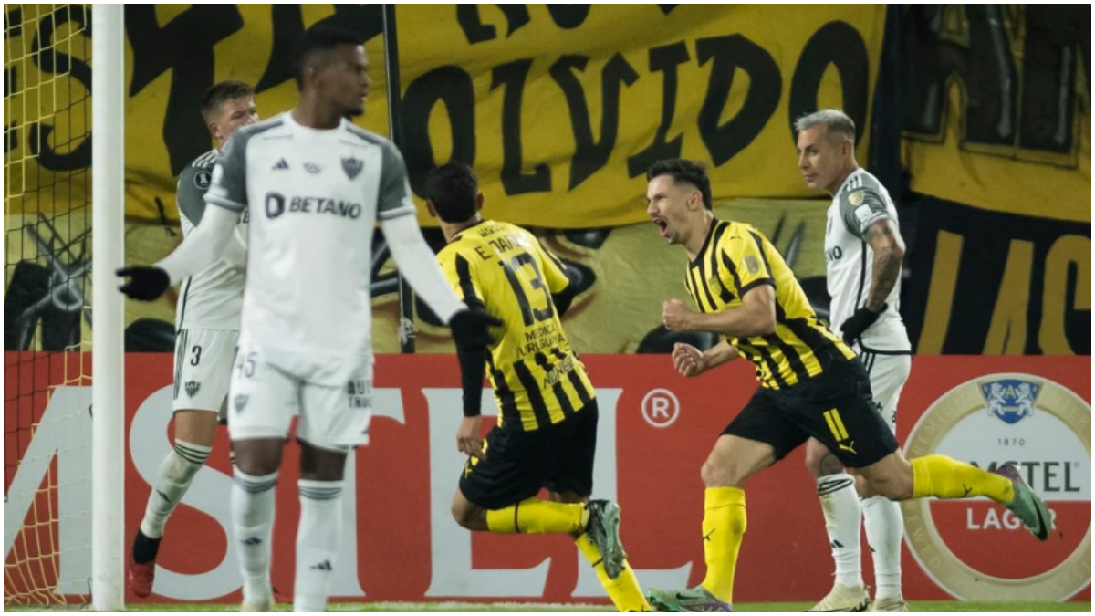 Peñarol foi mais competente, e Galo perdeu