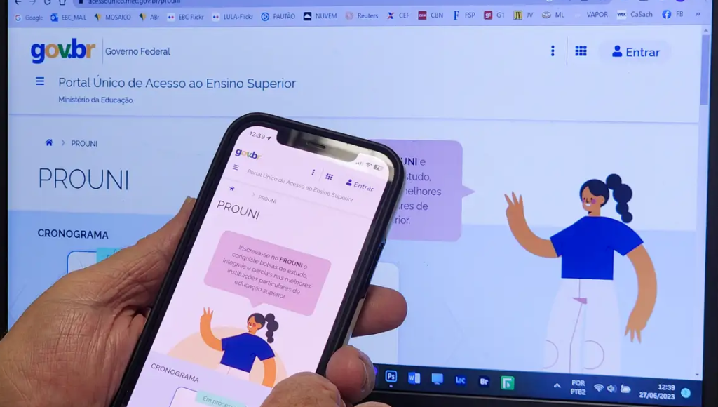 Prouni 2026: inscrições para o 1º semestre começam hoje