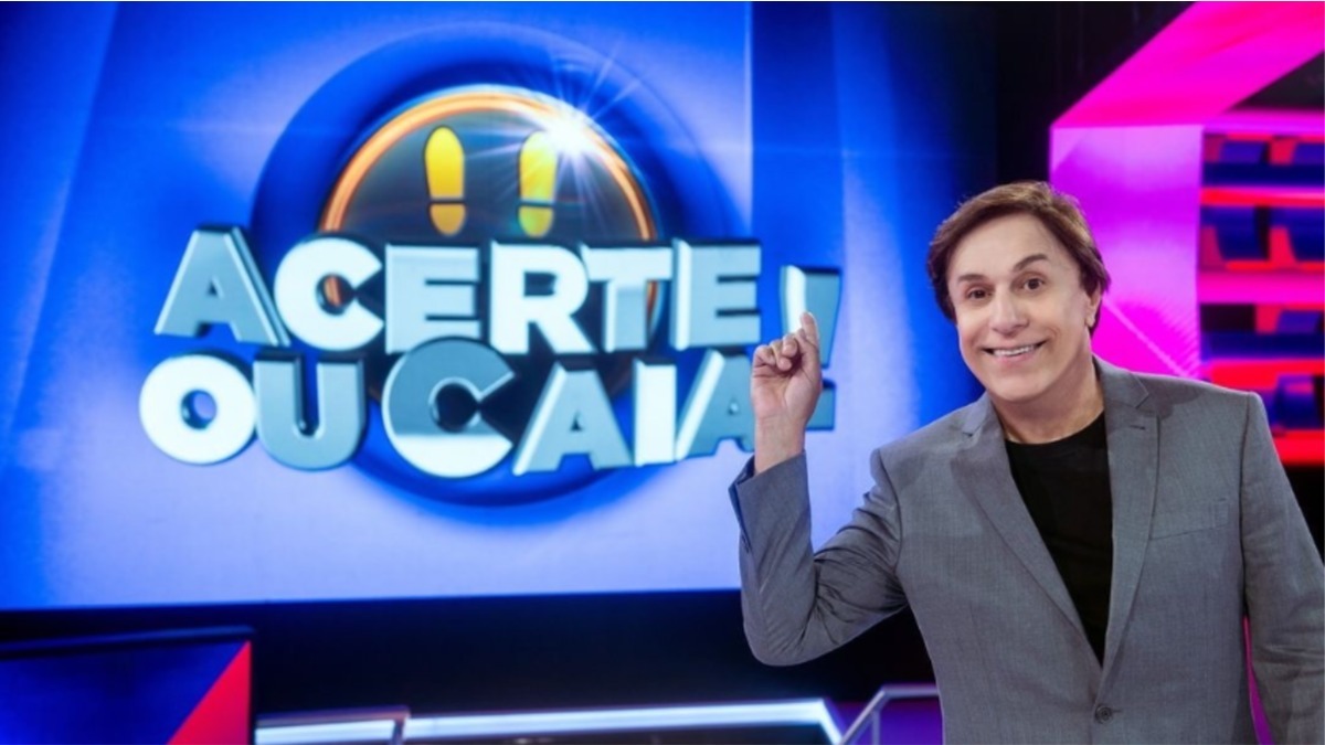 Record estreia Acerte ou Caia!, apresentado por Tom Cavalcante