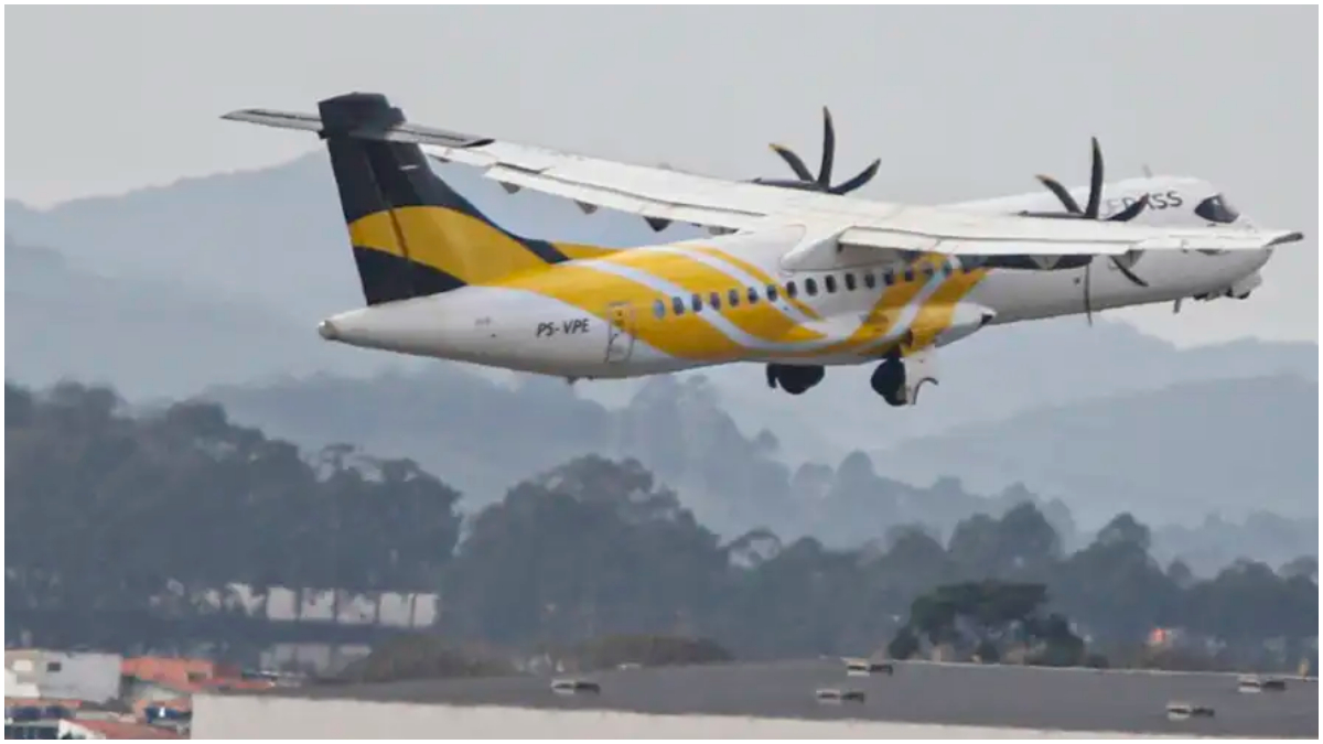 Avião da Voepass faz pouso de emergência em Ipatinga