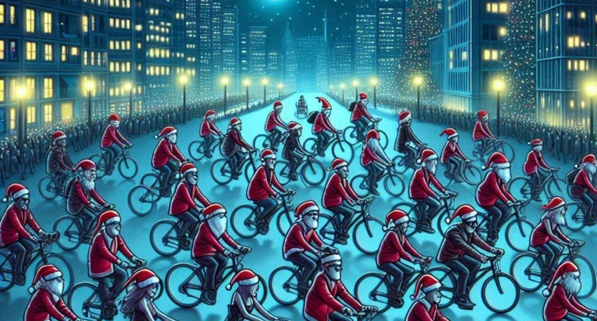 Bloco da Bicicletinha organiza percurso de Natal em BH