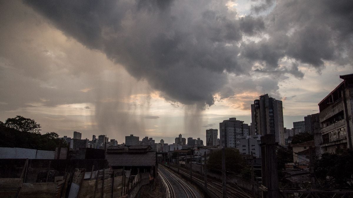 BH está em alerta para pancadas de chuva e ventos fortes