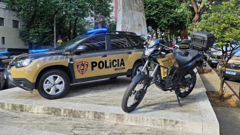 Polícia Militar de MG apresenta viaturas com nova identidade visual