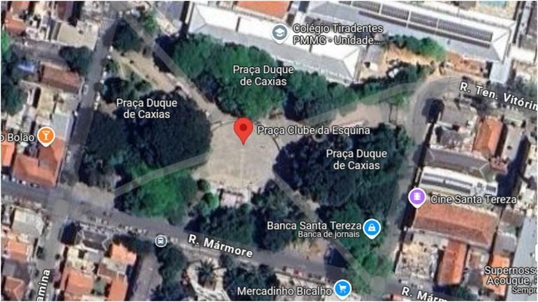 Praça Duque de Caxias vira 'Praça Clube da Esquina' no Maps