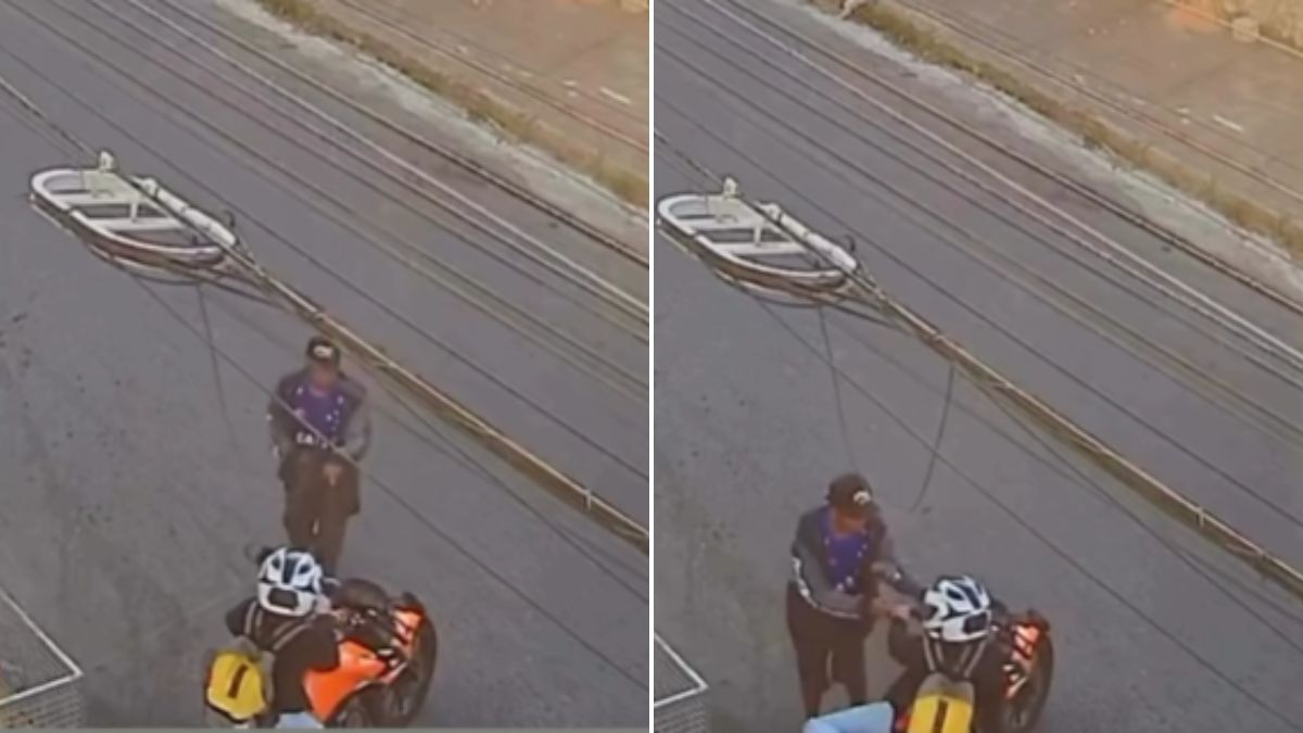 Mulher tem moto roubada ao chegar para trabalhar na Grande BH