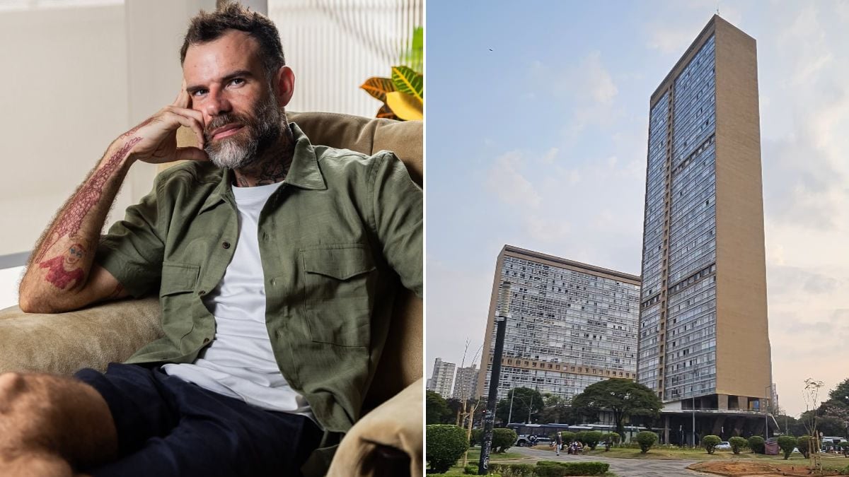 Chico Felitti visita o Edifício JK e prepara podcast sobre prédio