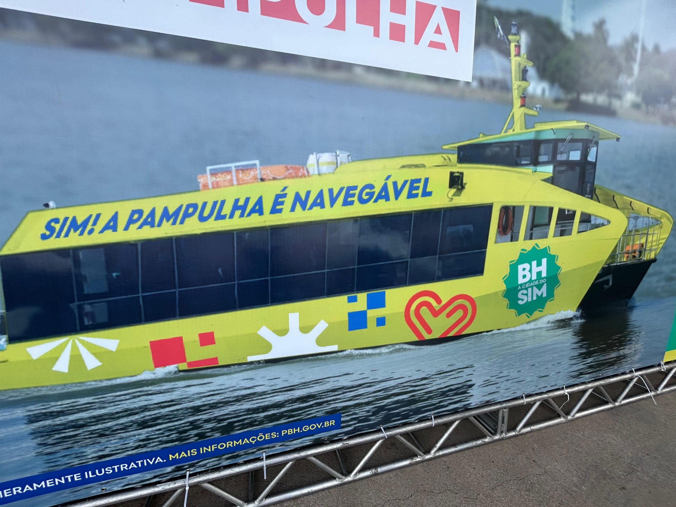 Lagoa da Pampulha terá passeio de barco gratuito em dezembro