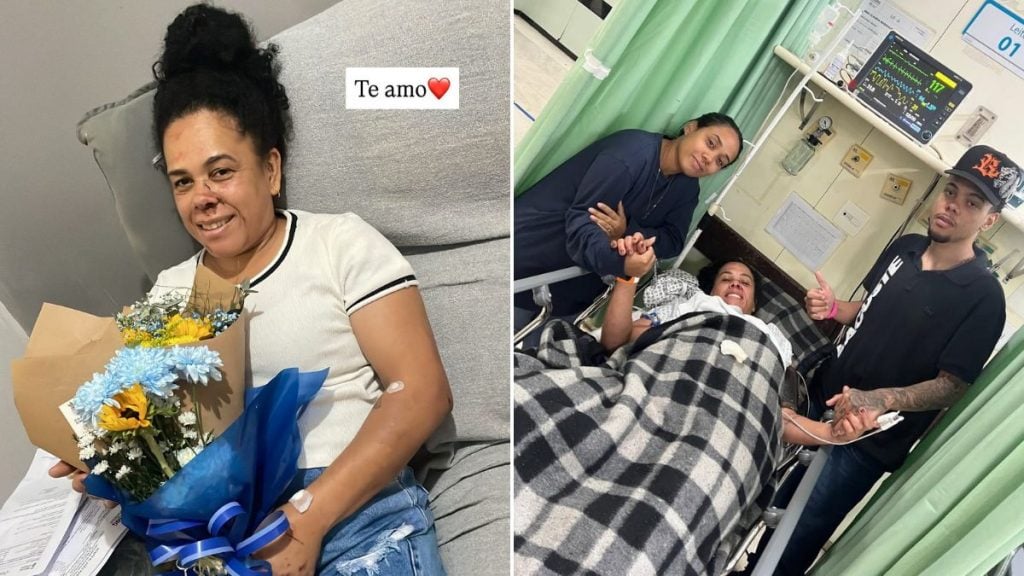 Mulher arremessada no Rola Moça passa primeira noite em casa